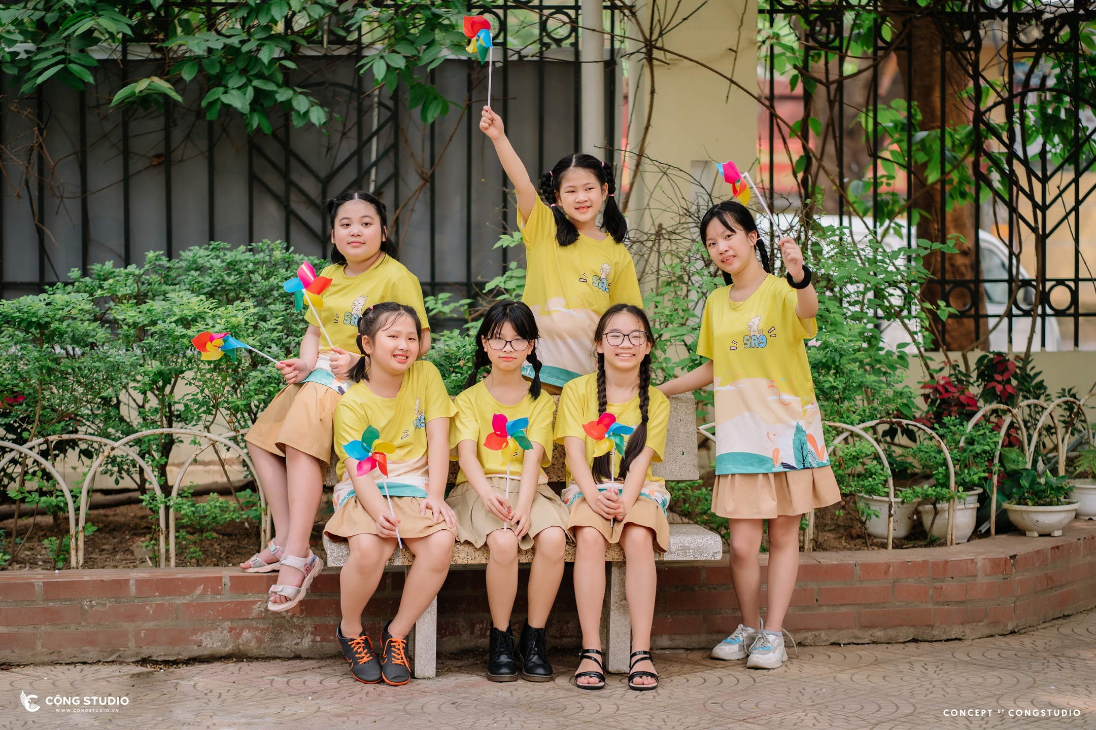 Chụp Ảnh Kỷ Yếu Lớp 5 5A9 TH Phan Đình Giót Đẹp | Cộng Studio