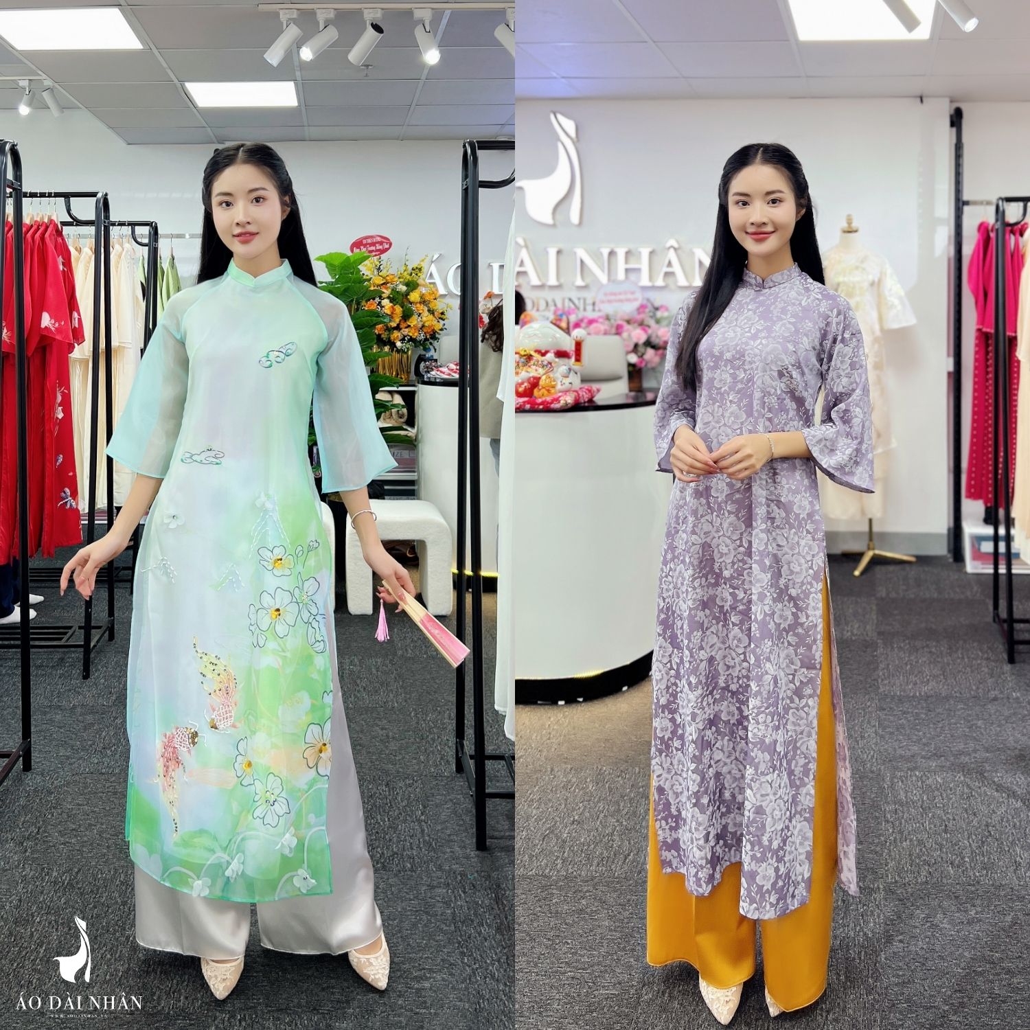 Bộ Sưu Tập Áo Dài Minh Châu | Cho Thuê Áo Dài - Áo Dài Nhân